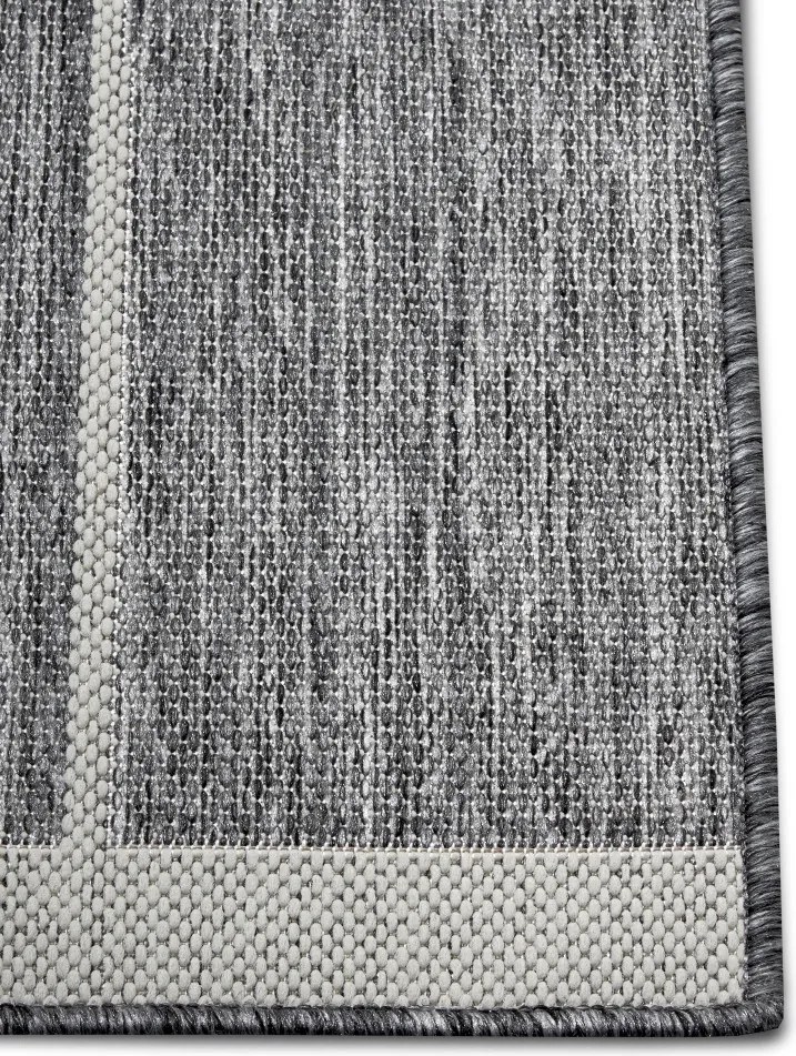 Hanse Home, Běhoun Cucina Life Begins After Coffee 105627 Grey Cream, 62x150, šedá, kuchyně