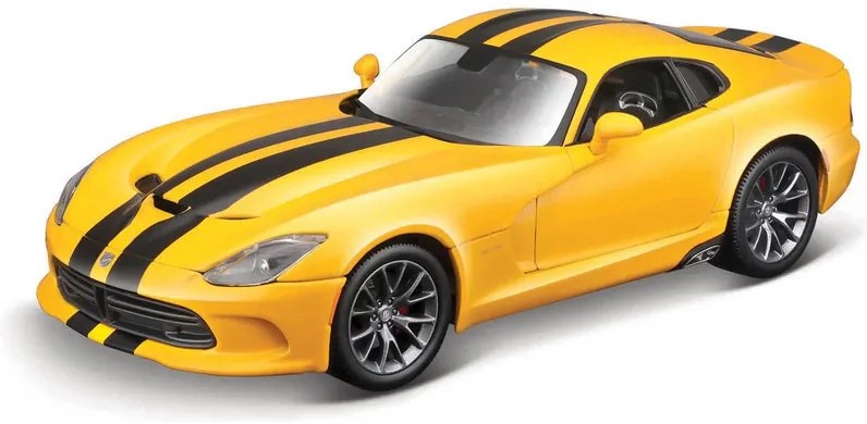 Maisto dodge srt viper gts 2013 1:18 žlutá