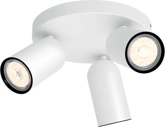Philips - LED RGBW Stmívatelné bodové svítidlo PONGEE 3xGU10/4,8W/230V bílá + DO