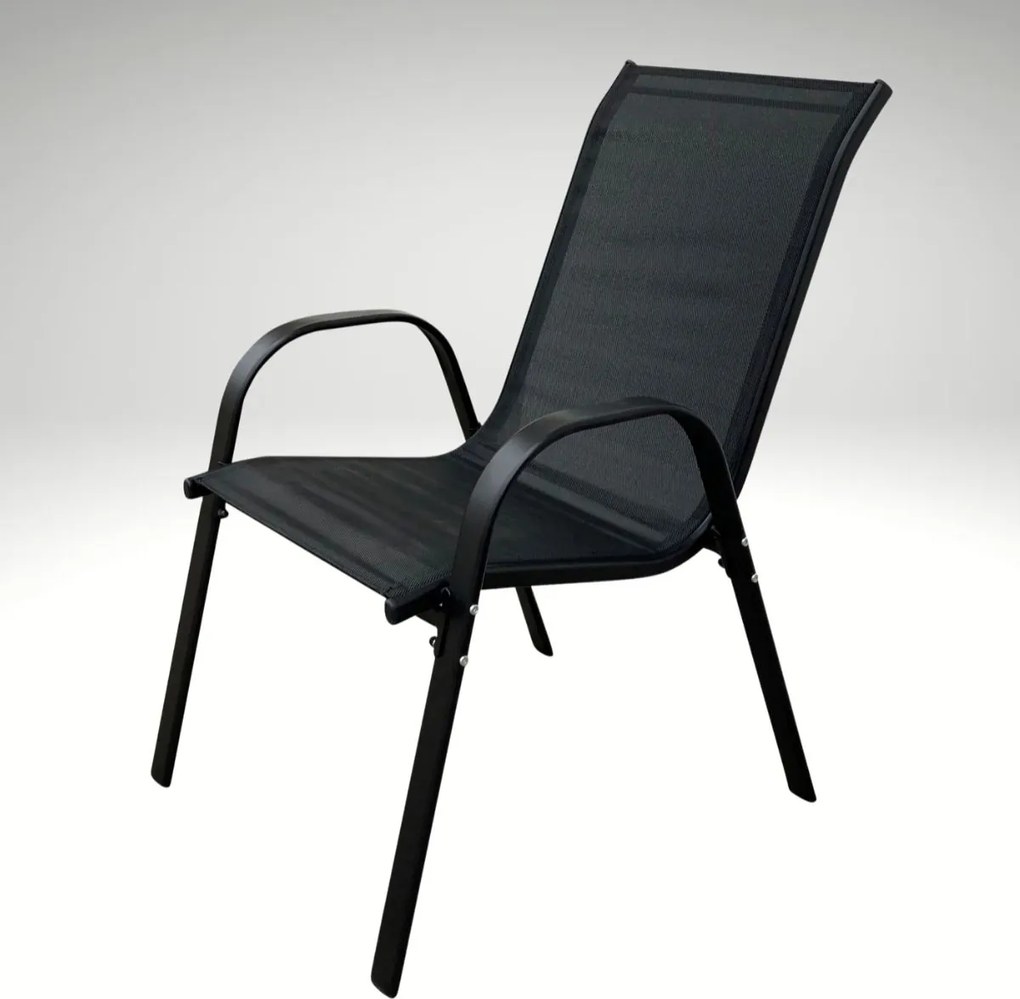 Vikio Venkovní malý zahradní set pro 4 osoby DK301-D antracit