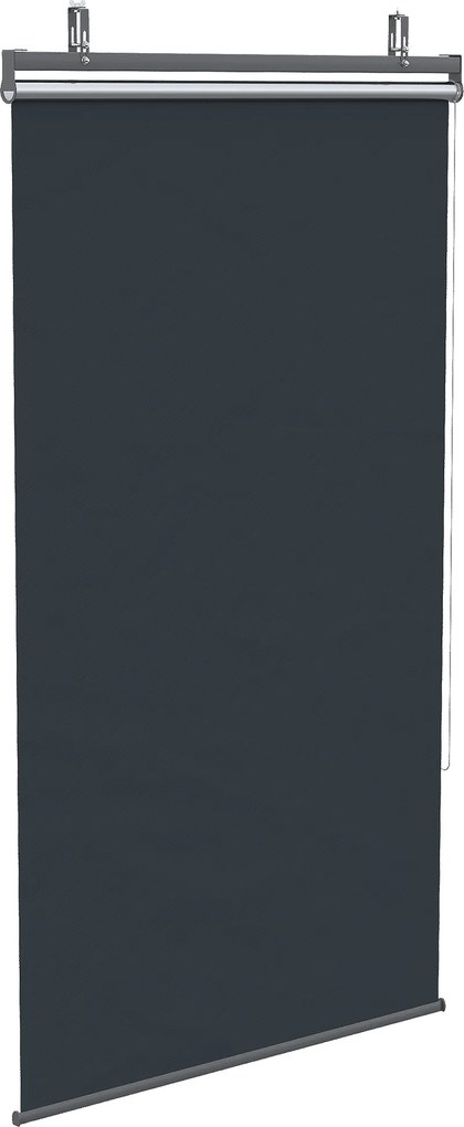 Vertikální markýza Outsunny, 124 x 222 cm, balkónová zástěna s ochranou proti slunci, balkónová roleta s háčky, zástěna pro altán, polyester | Aosom