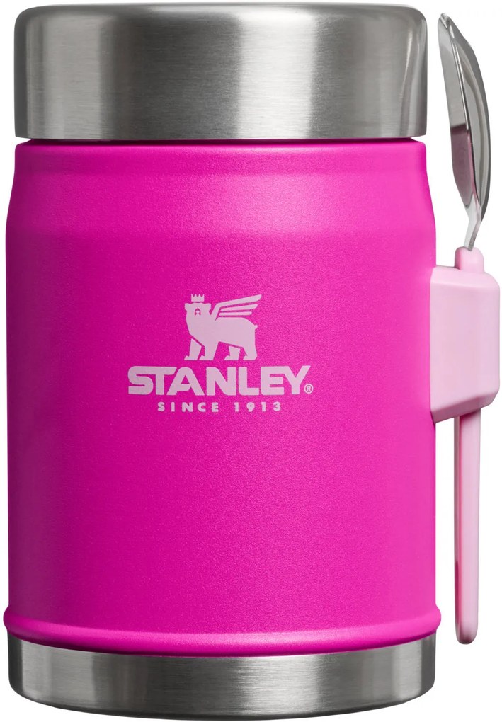 Stanley the legendary classic food jar 400 ml/14oz violet blossom se lžící/vidličkou