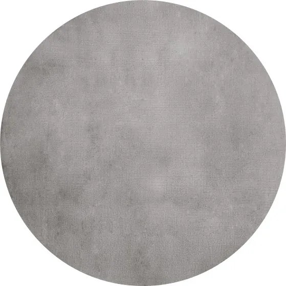 Obsession, Kusový koberec Cha Cha 535 silver kruh, 80x80 (průměr) kruh, šedá, ložnice