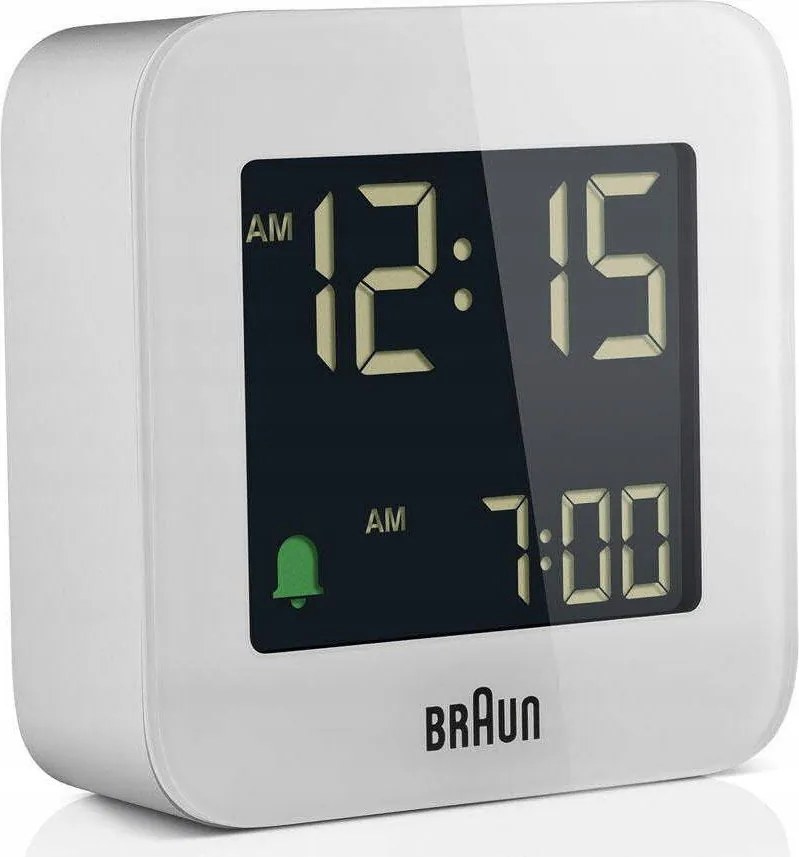 Elektronický Budík Braun BC08W Alarm Snooze