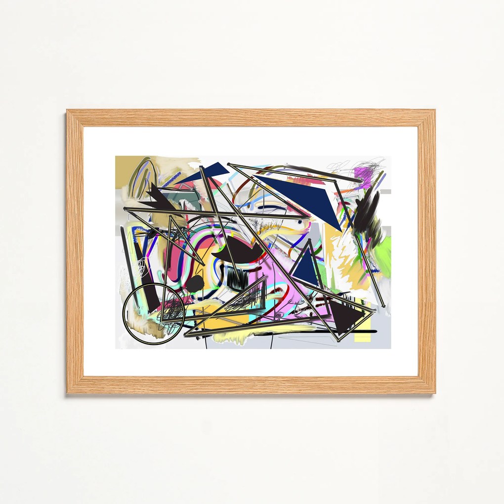 Šimon Dub | Oasis #2 Rám: Černý, Velikost: 70 x 100 cm