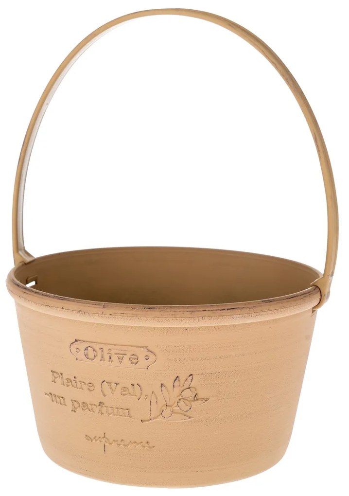 Obal na květiny eko plast Olive, 23 x 32 cm