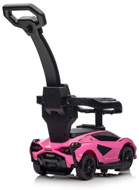 Odrážedlo Lamborghini Sian růžové