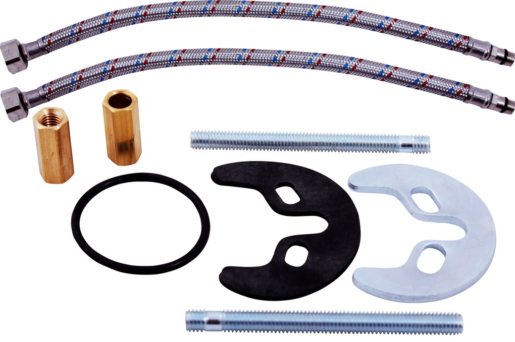 Slezák Rav Amur AM719.5/10C dřezová baterie s flexibilním ramínkem chrom/černá 1/2''