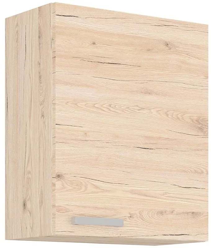 Horní kuchyňská skříňka BERIT - šířka 60 cm, dub bordeaux
