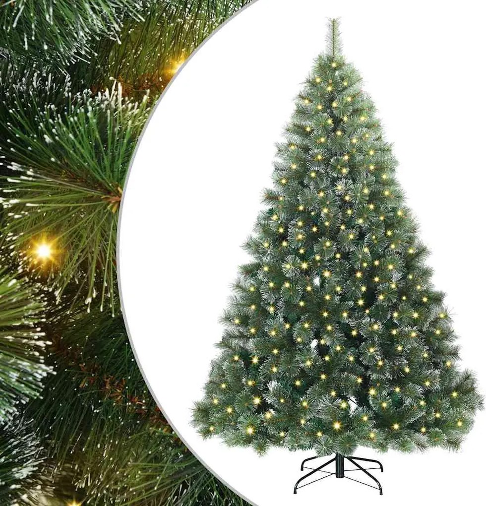 Umělý vánoční stromeček s stojanem Zelená 180 cm PE a PVC 3397844