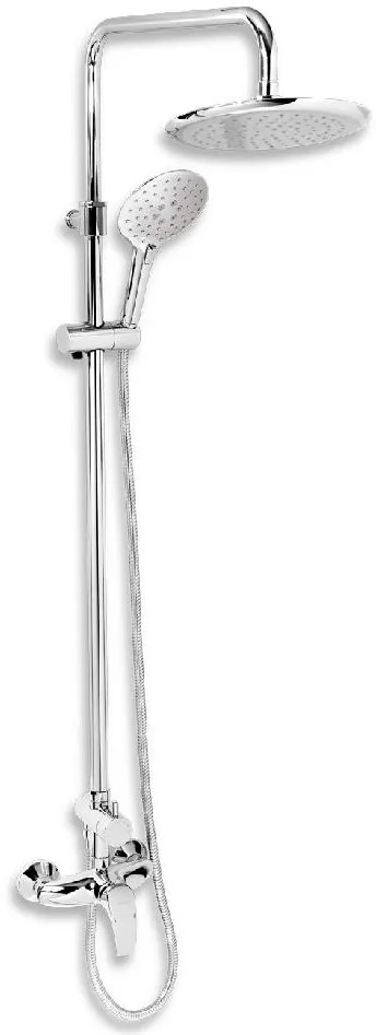 Novaservis - Sprchový set s baterií, horní připojení sprchy, chrom SET068/57,0