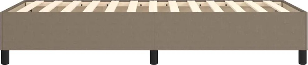 Rám postele s boxspringem taupe 90x190 cm textil 3120826