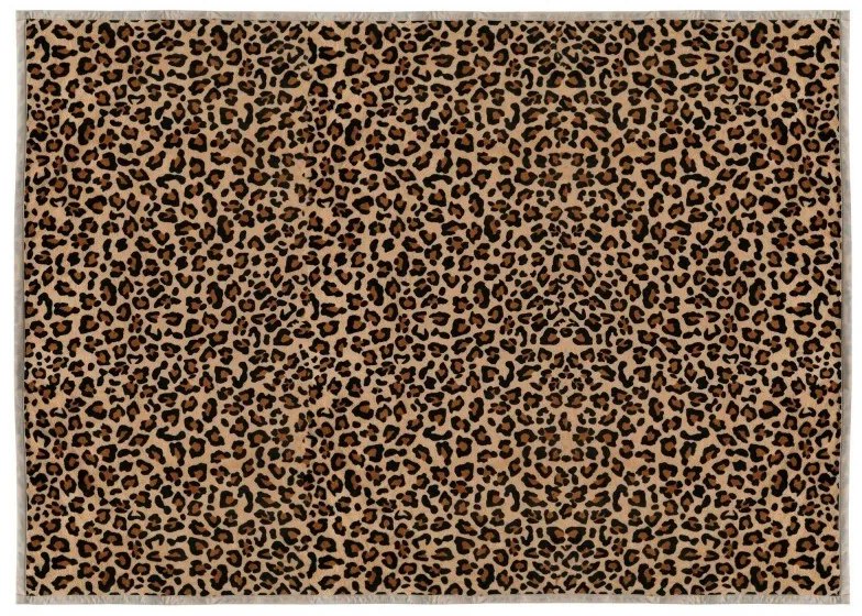 Bellatex Deka Korall micro jednolůžko Leopard, 150 x 200 cm