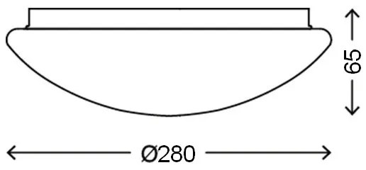 Briloner 3320-016 - LED Stropní svítidlo STARRY SKY LED/12W/230V