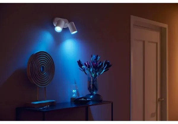 Philips - LED RGBW Stmívatelné bodové svítidlo Hue FUGATO 2xGU10/4,2W/230V bílá