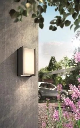 PH 16472/93/P0 Hue White venkovní nástěnné svítidlo Philips Turaco 16472/93/P0 antracitové, 2700K - PHILIPS HUE (915003761403)