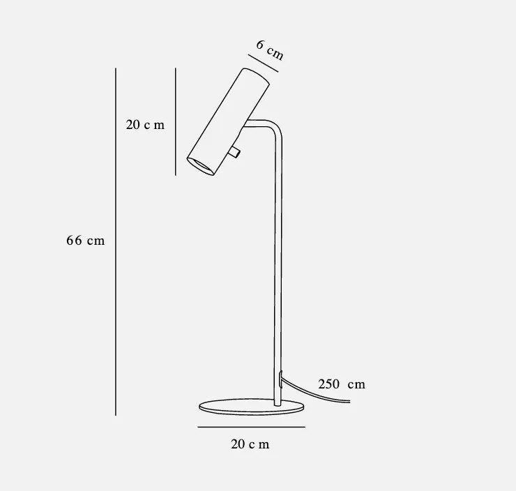 Nordlux Stolní lampa Mib 6 Barva: Černá