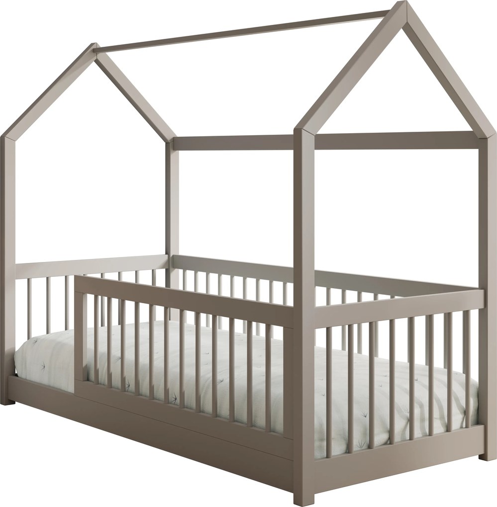 ADRK Furniture Postel Domek Graja s matrací CH-GRA-G-180-M