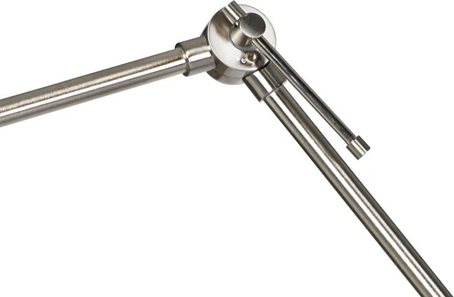 Stojací lampa černá nastavitelná se zeleným stínidlem 50cm - Editor