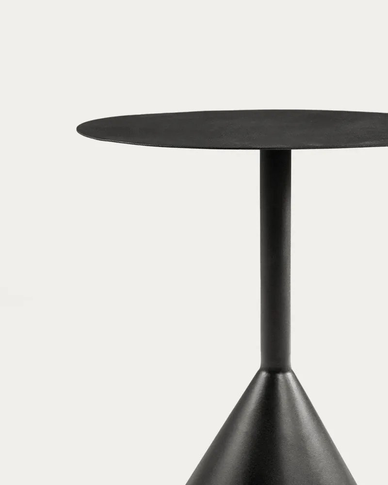 Kovový kulatý odkládací stolek ø 48 cm Yinan – Kave Home