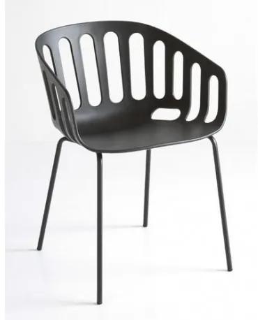 Gaber Plastová židle BASKET CHAIR NA Barva kostry chromová kostra Barva plastu Gaber limeta 35