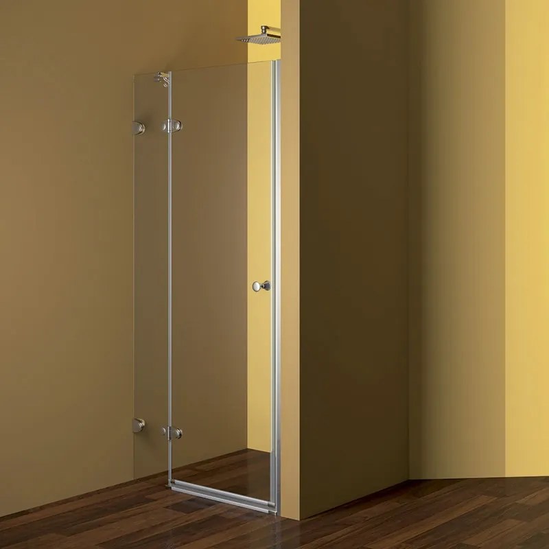 Sprchové dveře, Fantasy, 80x190 cm, chrom ALU, sklo Čiré (CK10120E) Mereo
