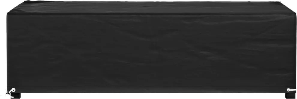 Plachta na zahradní nábytek s 8 očky 125x70x35 cm obdélníková 319285