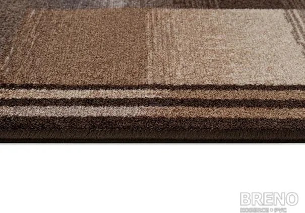 Breno Běhoun IKAT 49, šíře 100 cm, Vícebarevné/Hnědá