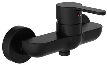 Vodovodní baterie sprchová nástěnná černá matná DENVER, rozteč 150mm (44406)