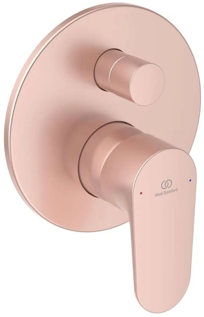Ideal Standard Cerafine O - Baterie pod omítku, pro 2 spotřebiče, s tělesem, rosé A7193RO