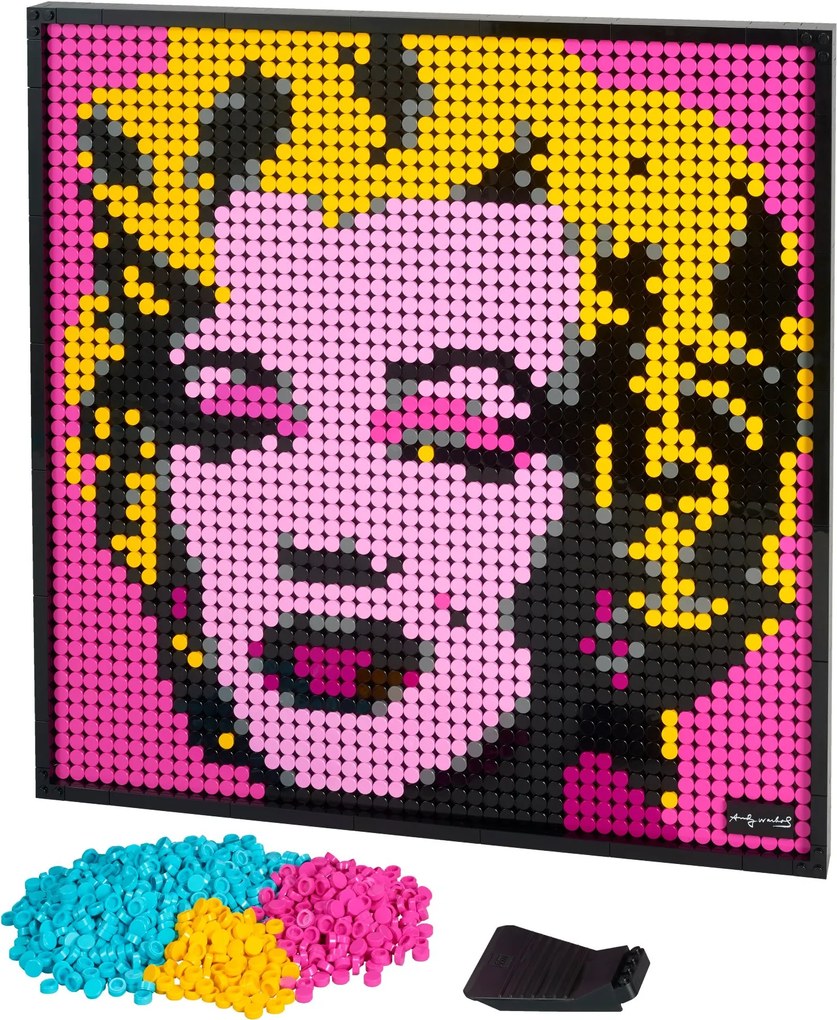 Lego stavebnice lego art 31197 andy warhol's marilyn monroe