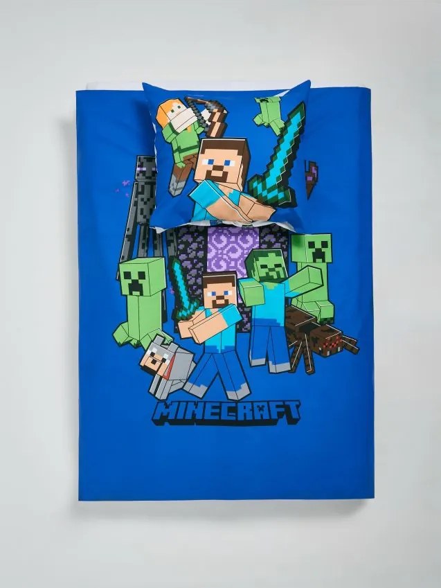 Sinsay - Souprava povlečení Minecraft - indigo