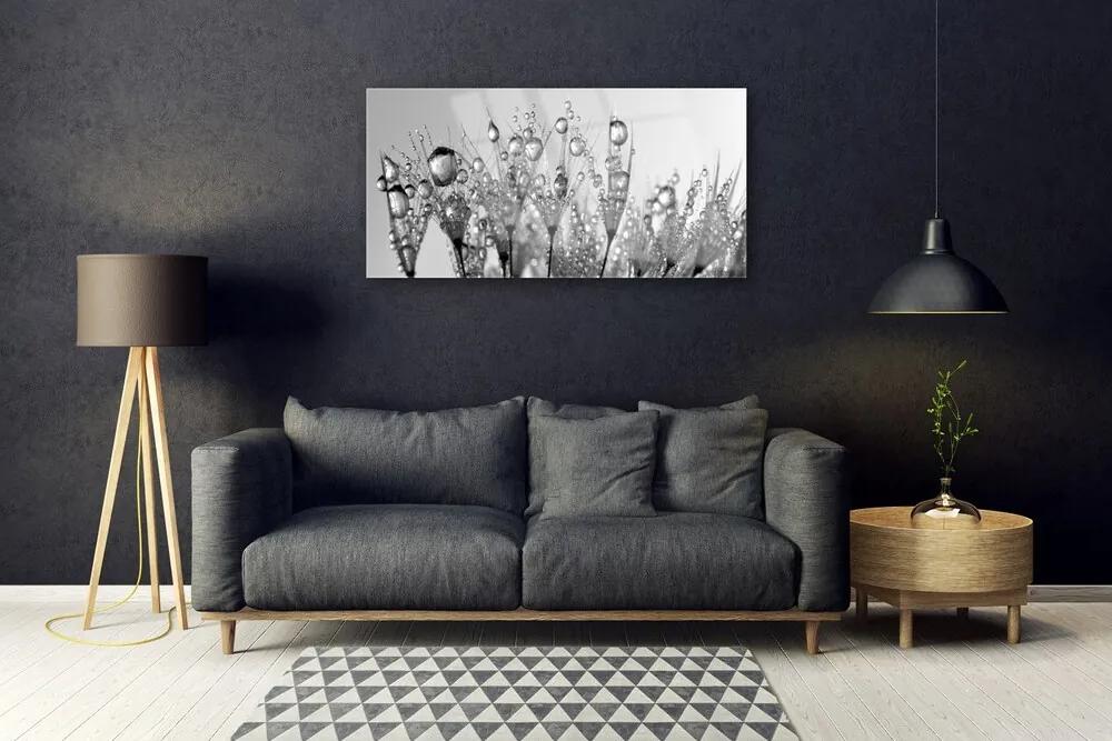 Obraz na skle Abstrakce Rostlina Příroda 120x60 cm