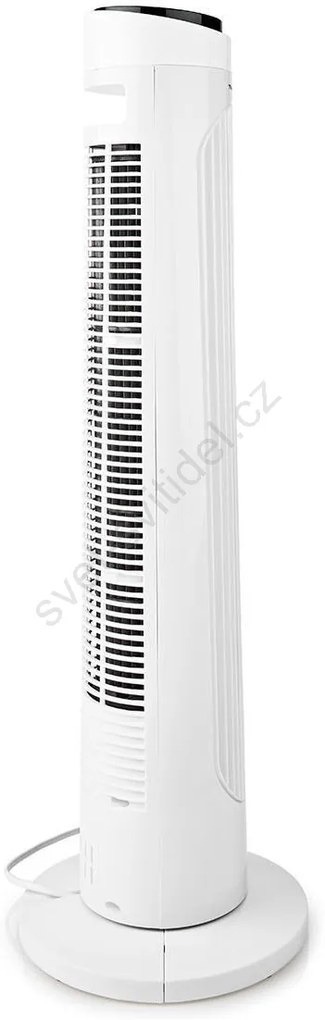 Nedis Nedis FNTR13CWT40 - Sloupový ventilátor 50W/230V bílá + DO NE0302