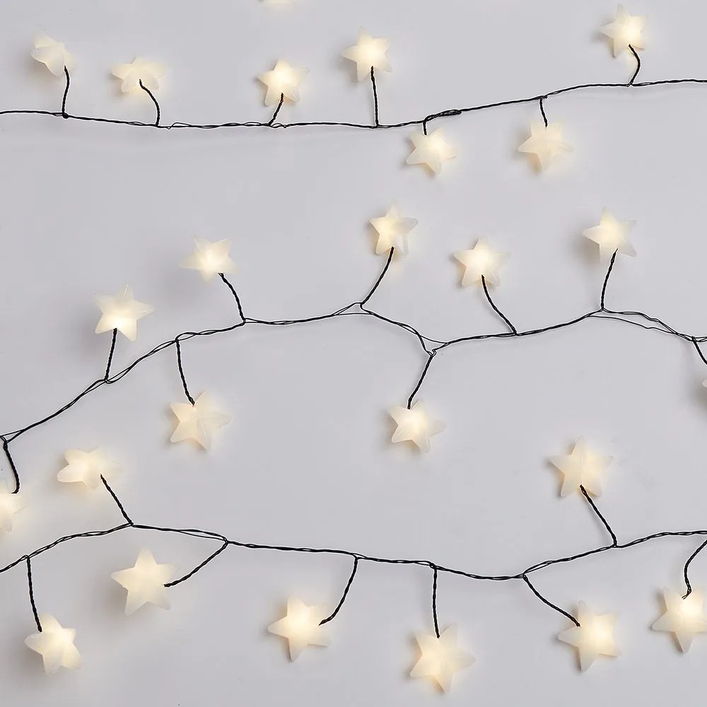 STAR LIGHTS Světelný řetěz se zástrčkou hvězdy