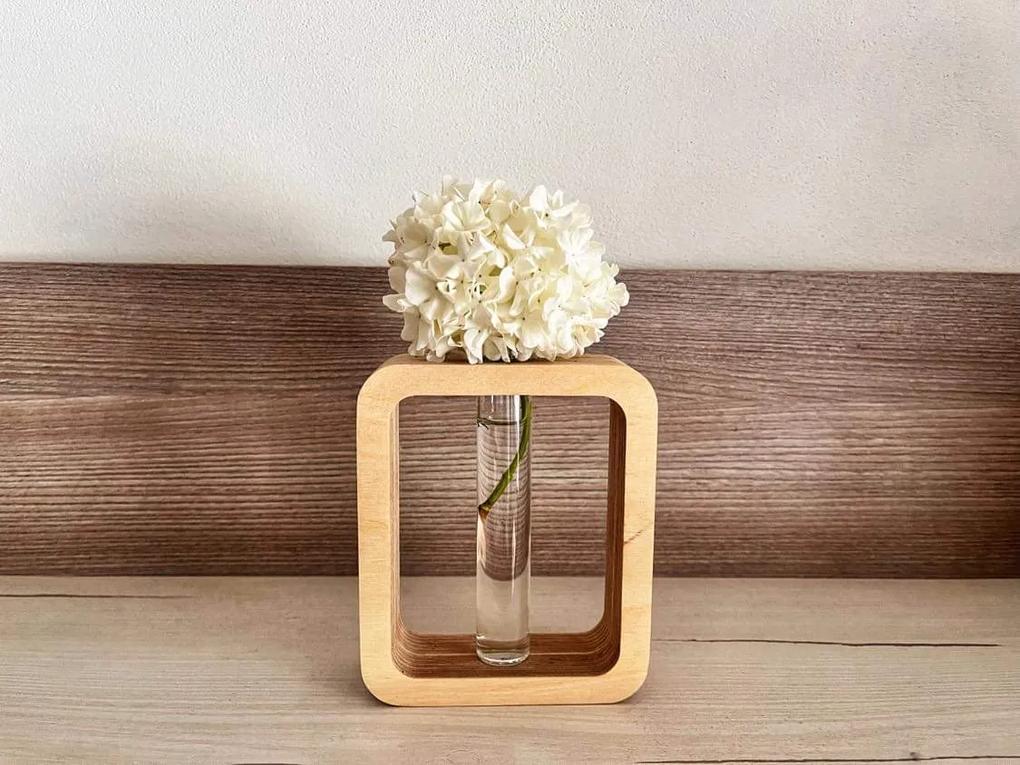 Dřevomuška Váza dekorativní Obdélník , Typ balení: Dárkové balení