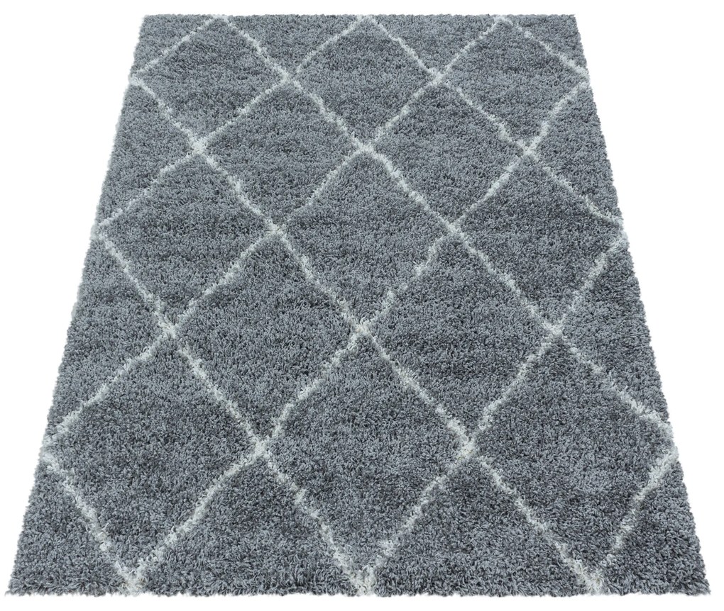 Ayyildiz Kusový koberec ALVOR 3401, Šedá Rozměr koberce: 60 x 110 cm