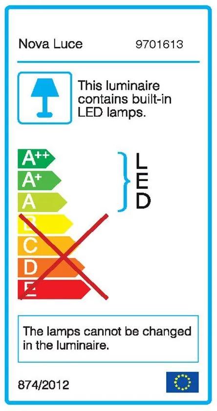 Nova Luce Bodové LED svítidlo FLEX, vypínač na těle 3W 3000K Barva: Bílá