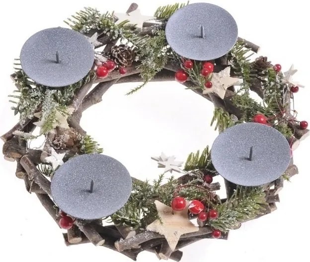 Adventní svícen Klasik 30 cm