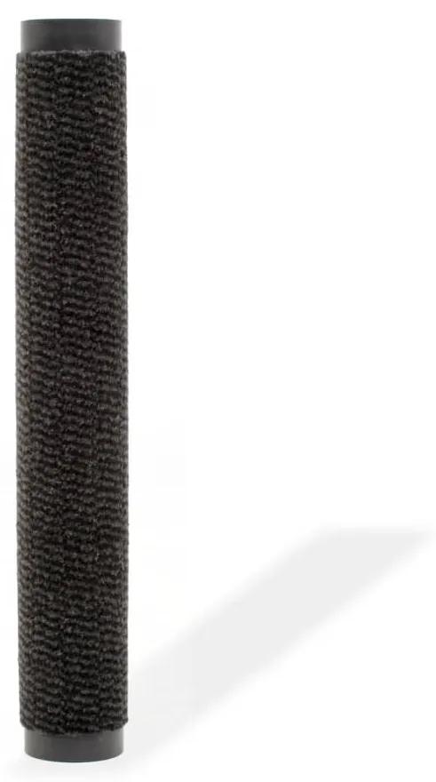 vidaXL Rohožka všívaná 90 x 150 cm [132715] Barva: Černá