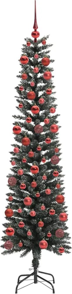 Umělý vánoční stromeček Zelená 180 cm PVC, plast a ocel 3395940