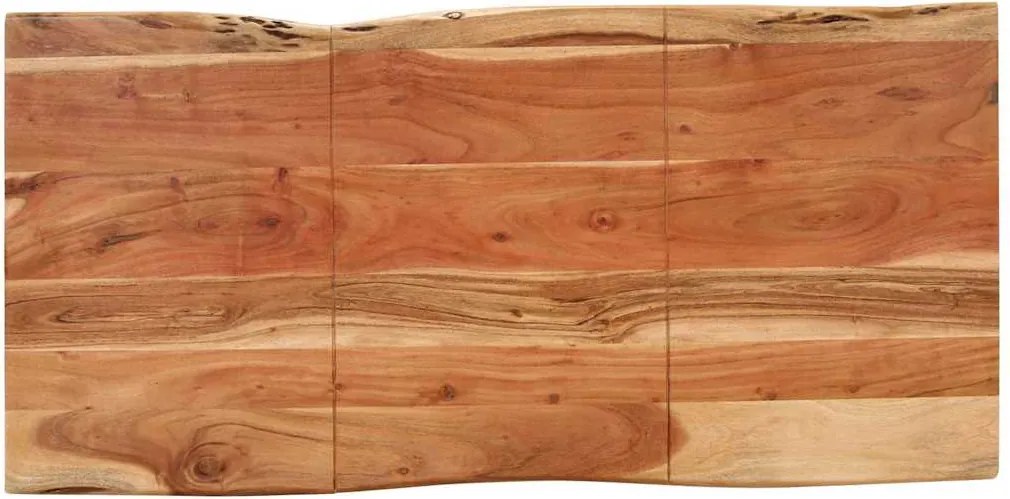 Jídelní stůl 140 x 70 x 76 cm masivní akáciové dřevo 286478
