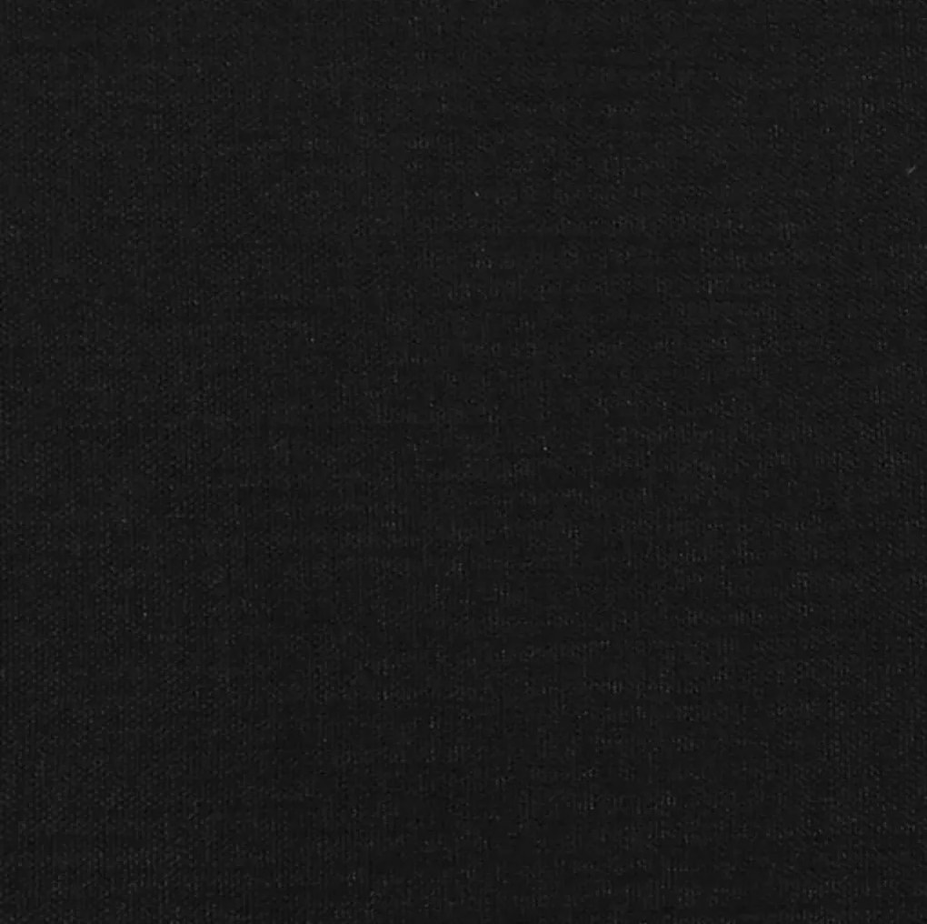 vidaXL Rám postele s čelem 120x200 cm textil [3124884] Barva: Černá
