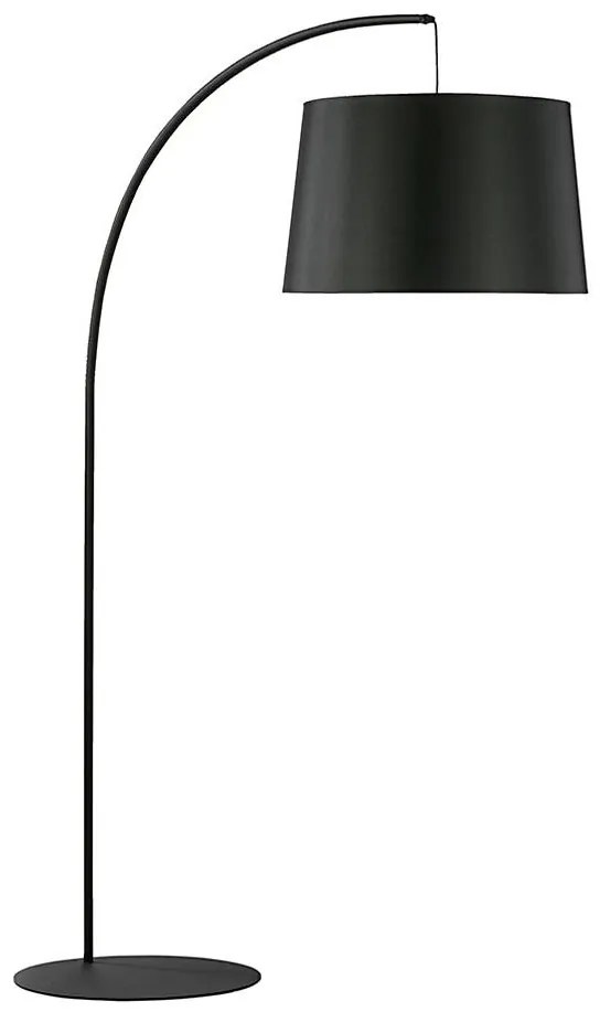 TK Lighting Stojací lampa HANG 1xE27/25W/230V černá 5077