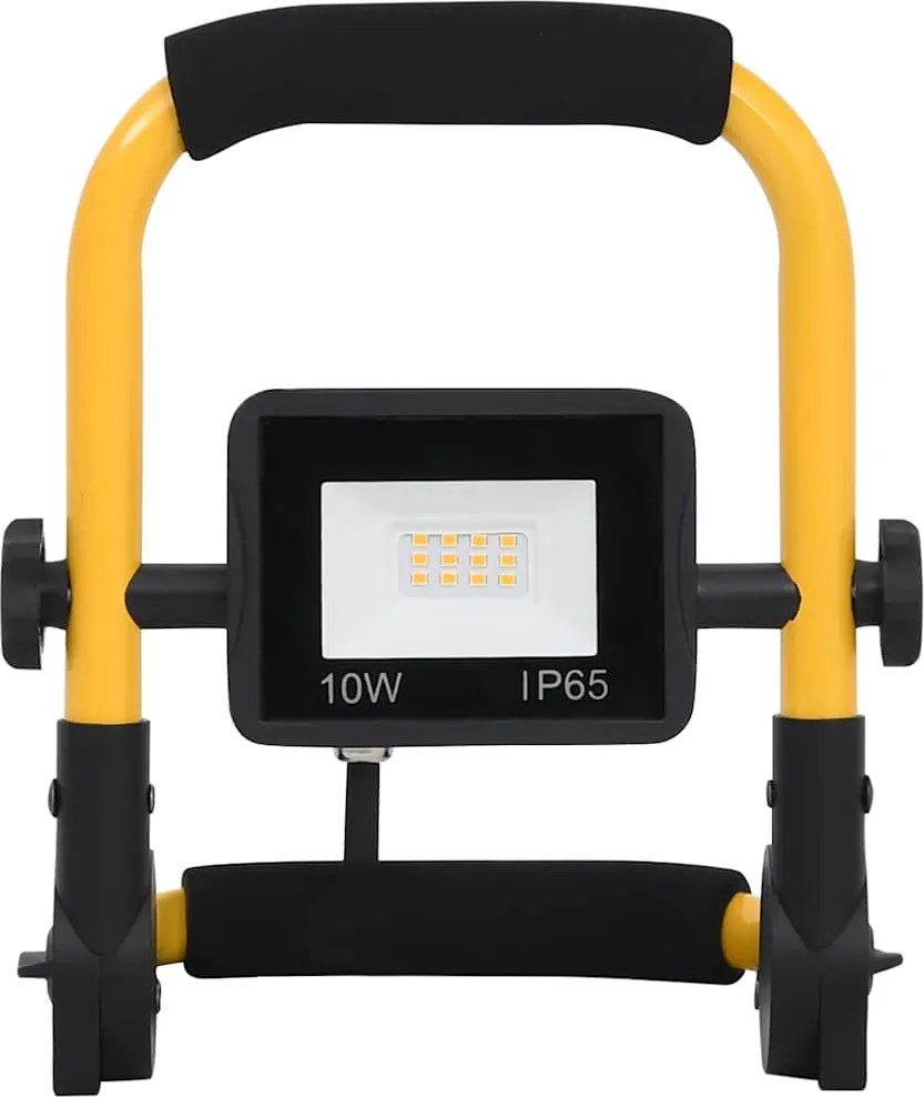 LED reflektor s rukojetí 10 W studené bílé světlo 149638