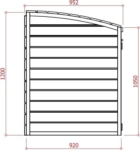 LANIT PLAST, s.r.o. zahradní úložný box LANITPLAST S751 LG2398