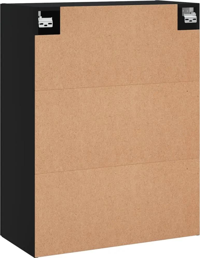 vidaXL Nástěnná skříňka 69,5 x 34 x 90 cm [828397] Barva: Černá