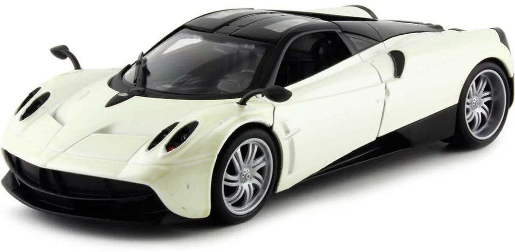 Kovový model huayra bílá 1:24