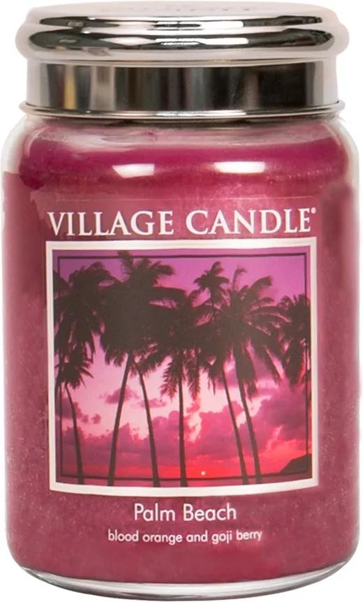 Village Candle Vonná svíčka ve skle, Palmová pláž - Palm Beach, 26oz