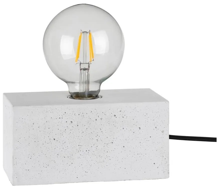 Spot-Light Spot-Light 7370937 - Stolní lampa STRONG DOUBLE 1xE27/25W/230V beton SP0615